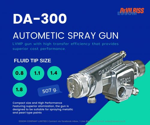 DA-300 AUTOMETIC SPRAY GUN » ESSOM ตัวแทนจำหน่าย..
